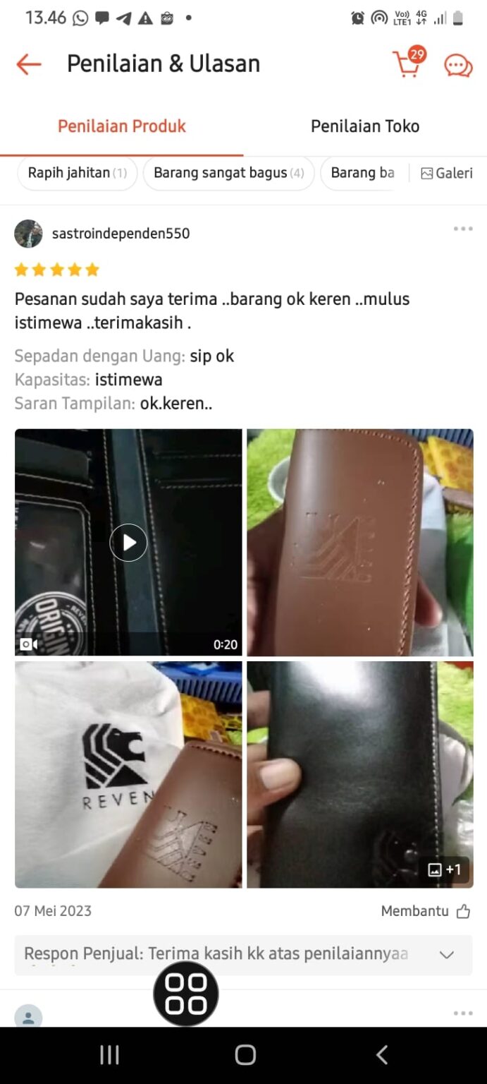 Dompet Kulit Asli Original Reven - Dompet Kulit Pria Elegan & Awet ...